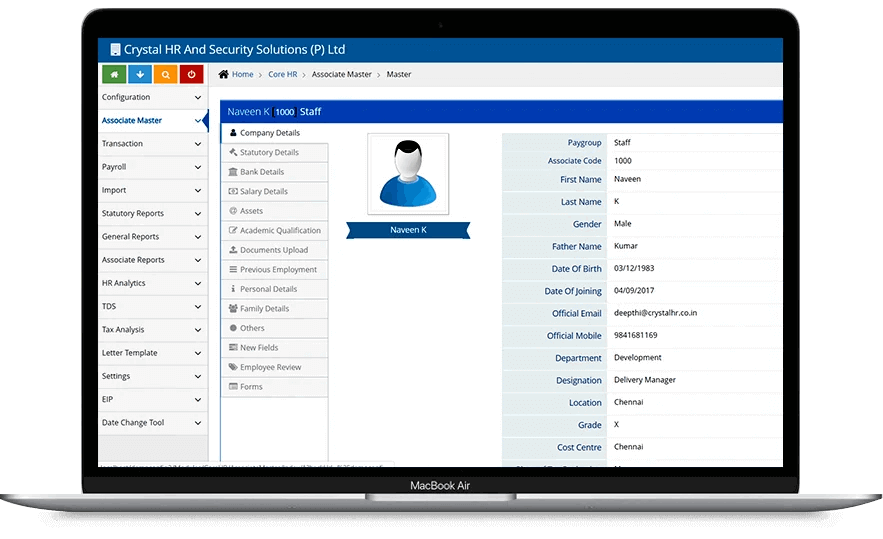 HRMS Attendance & Management Software provider in Hyderabad, Bangalore ...